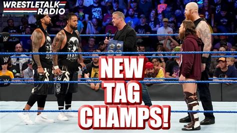 Smackdown Tag Champs Crowned Wwe Title Match Shock Smelly Wrestler
