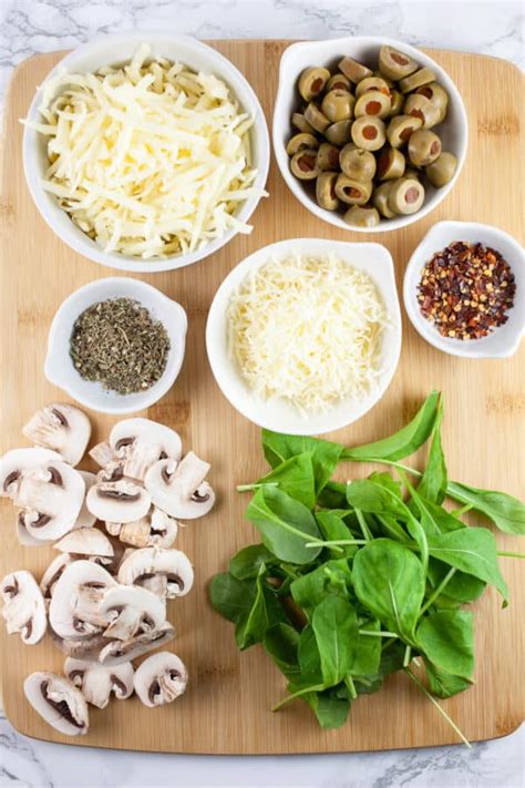 Mushroom Arugula Pizza The Rustic Foodie®