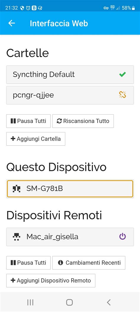 Configuration Disconnected Non Used Support Syncthing Community Forum