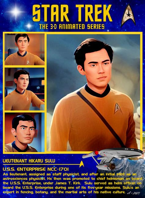 Star Trek 3d As Sulu Dvd File By Time Lord Rassilon On Deviantart