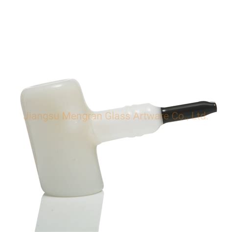 Customized High Borosilicate Glass Hand Tobacco Pipe Glass Smoking Pipe