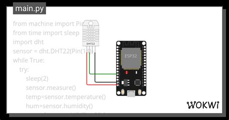 Dhtpy Wokwi Esp32 Stm32 Arduino Simulator