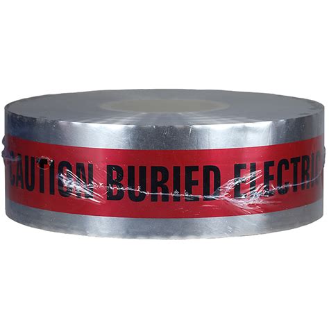 Detectable Tape Red 1000 Ft Length Foil Bonded Polyethylene M