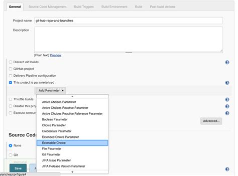 Git Branch Select In Jenkins With Groovy Script Stack Overflow