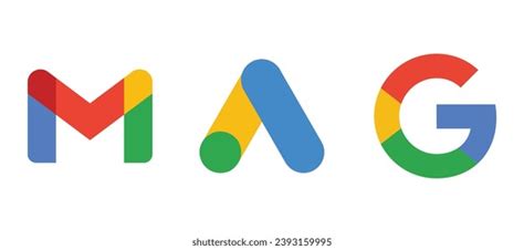 Gmail Google Ads Google Social Media Stock Vector Royalty Free Shutterstock