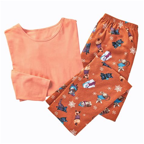 Cozee Corner® Womens Flannel Pajamas Carol Wright