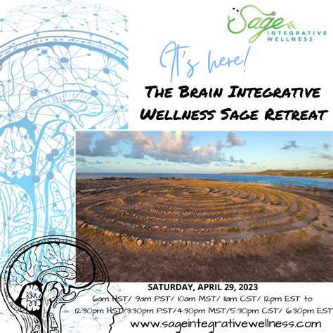 Brain Integrative Wellness Sage Retreat April 2023 Sage Integrative