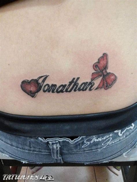 Nombre Jonathan Tatuajes 123