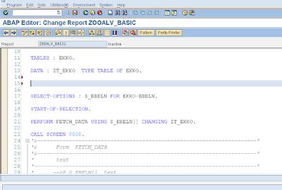 OBJECT ORIENTED OO ALV Report Guide SAP ABAP Tutorial