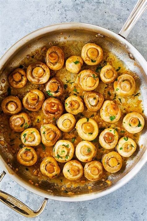 Garlic Butter Mushrooms Done In 15 Mins Rasa Malaysia
