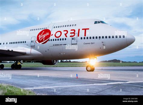 The Virgin Orbit Cosmic Girl A 747 400 Converted To A Rocket Launch
