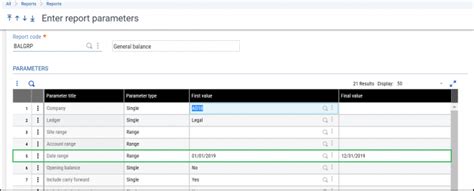 How To Setup A Default Date Range For Multiple Reports And Inquiries In Sage X3 Sage X3 Tips