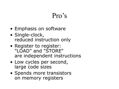 Ppt Risc Vs Cisc Powerpoint Presentation Free Download Id6645513