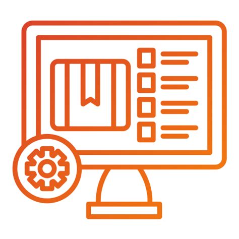 Icono De Gestión Generic Gradient Outline