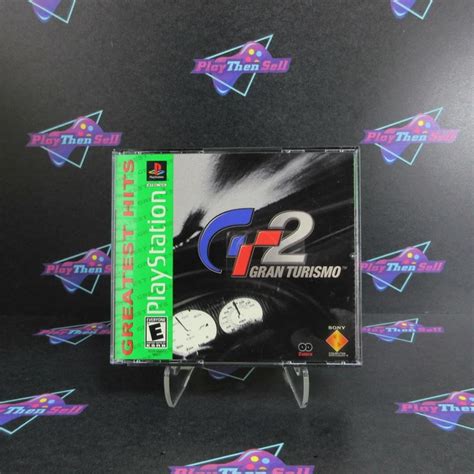 Gran Turismo 2 Ps1 Playstation 1 Greatest Hits Reg Card Complet Cib