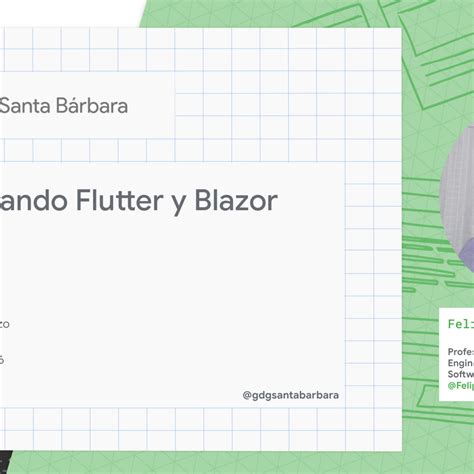 See Comparando Flutter Y Blazor Hybrid At Google Developer Groups GDG