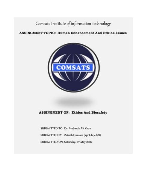 Human Enhancement Are We Going Cyborg Transcript Pdf