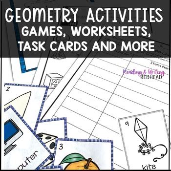 Geometry Pack By Reading And Writing Redhead Teachers Pay Teachers