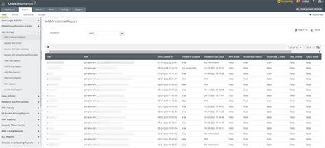 Aws Identity And Access Management Iam Activity Reporting Log