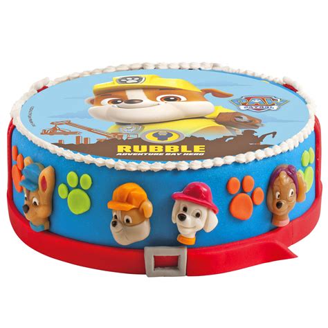 Rubble Cake Wafer Disc 20cm Dekora
