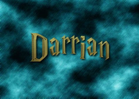 Darrian Logo Free Name Design Tool Von Flaming Text