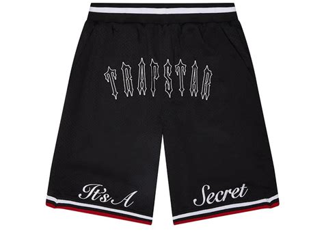 Trapstar Irongate Arch Its A Secret Basketball Shorts Greysea Mens