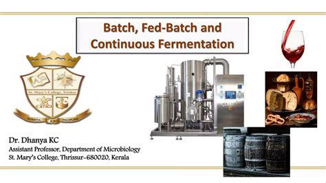 Batch Fedbatch And Continuous Fermentation Pptx