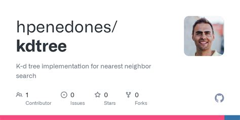 Github Hpenedoneskdtree K D Tree Implementation For Nearest
