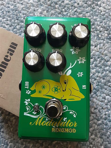 Ringmod Multi Modulation Pedal With Gain Sunk Level Freq Ring Reverb