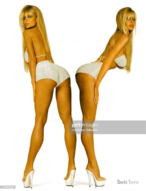 Shane Barbi And Sia Barbi Of The Barbi Twins Pose For A Portrait