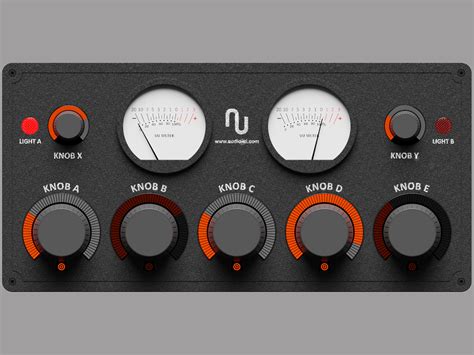 Vst Plugin Ui Kit 07 By Audioui On Dribbble