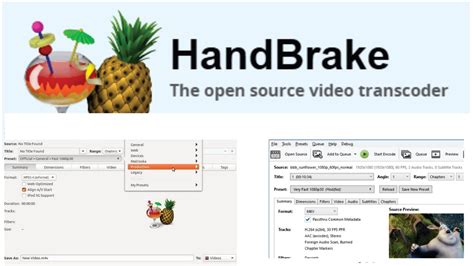 Handbrake Comprimir Vídeos Mantendo A Mesma Qualidade Programa Open