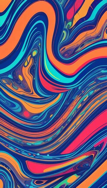 Premium Photo Abstract Colorful Technology Dotted Wave Background
