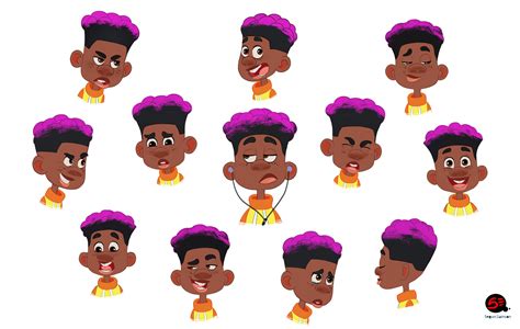 Segun Samson Character Designer Character Designs
