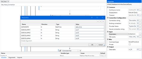 How To Call Hana Stored Procedure In Ui Path Studio Uipath