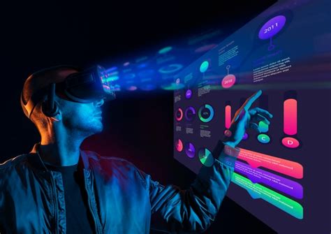 Premium Photo Person Using Augmented Reality Device