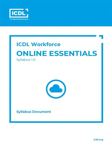 Online Essentials Syllabus Pdf World Wide Web Internet And Web
