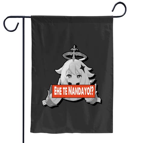 Ehe Te Nandayo Paimon Genshin Impact Garden Flags Sold By