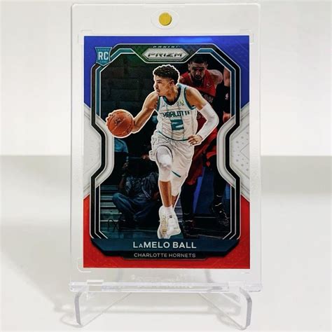 2020 21 Panini Prizm Lamelo Ball Red White Blue Prizm Yahoo奇摩拍賣