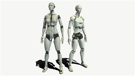 3d model collection android pack vr ar low poly cgtrader