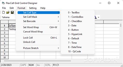 Flexcell Grid Control For Activex Download Softpedia