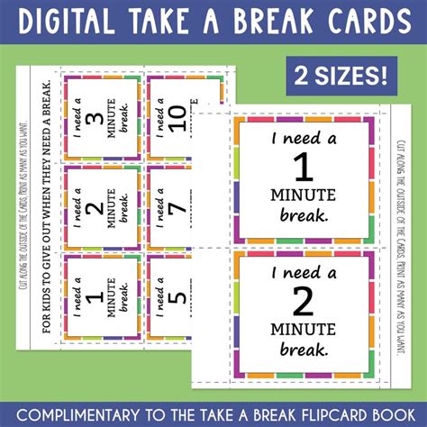 I Need A Break Visual Etsy