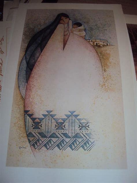G E Mullan Art Print Lithograph Pueblo Madonna Southwestern