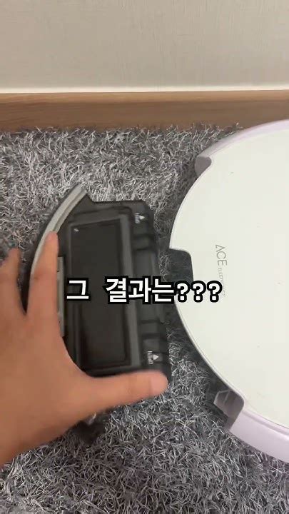 로봇청소기 카페트 청소 Youtube