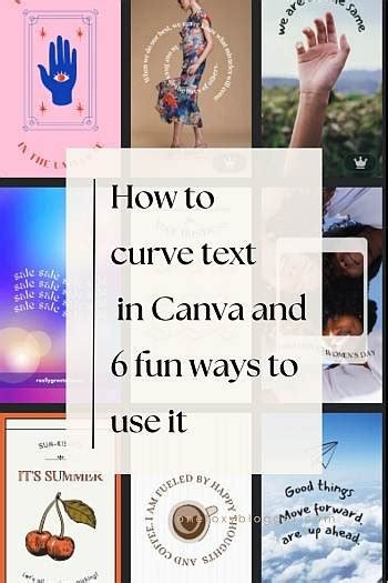 How To Curve Text In Canva - 6 Fun Ways To Use It