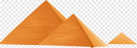 Triangle M083vt Egyptian Pyramids Angle Orange Triangle Png Pngwing