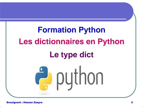 SOLUTION Les Dictionnaires En Python Studypool