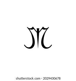 Tribal Letter M Tattoo Designs