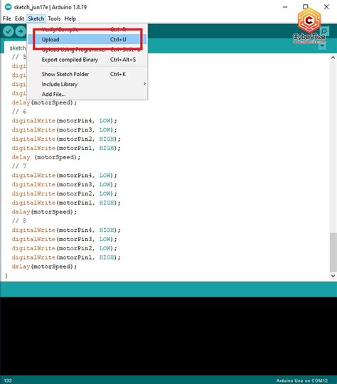 สอนใช้งาน Arduino ควบคุมสเต็ปปิ้งมอเตอร์ หมุนในรูปแบบต่างๆ 5v 4 Phase Stepper Motor Driver