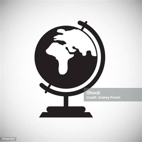 흰색 배경 그래픽 및 웹 디자인 현대 간단한 벡터 기호에 대 한 지리 아이콘 인터넷 개념입니다 웹사이트 디자인 웹 버튼 또는 모바일 애플 리 케이 션에 대 한 최신 유행